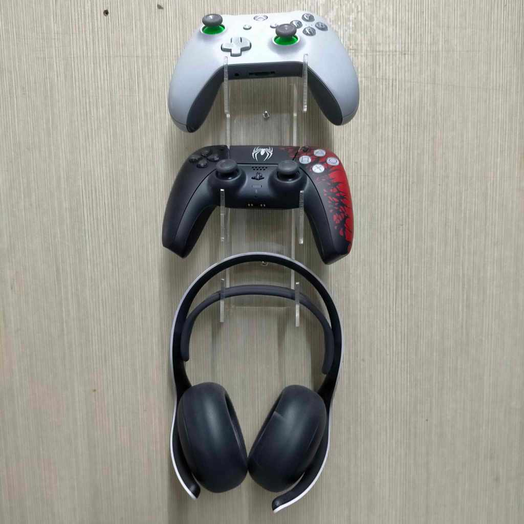 Controller Acrylic Bracket Display Wall-mounted for PS5/PS4/XBox/Switch ...