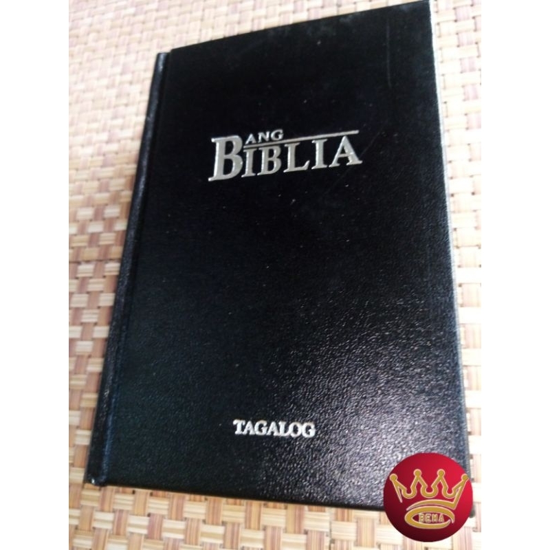 HOLY BIBLE TAGALOG/CEBUANO COMPACT SIZE HARD/SOFT BOUND 1982 EDITION ...