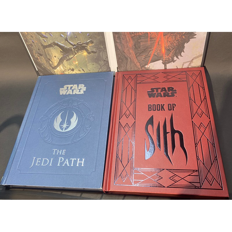 Star Wars Jedi Path and Book of Sith set bundle starwars | Shopee ...