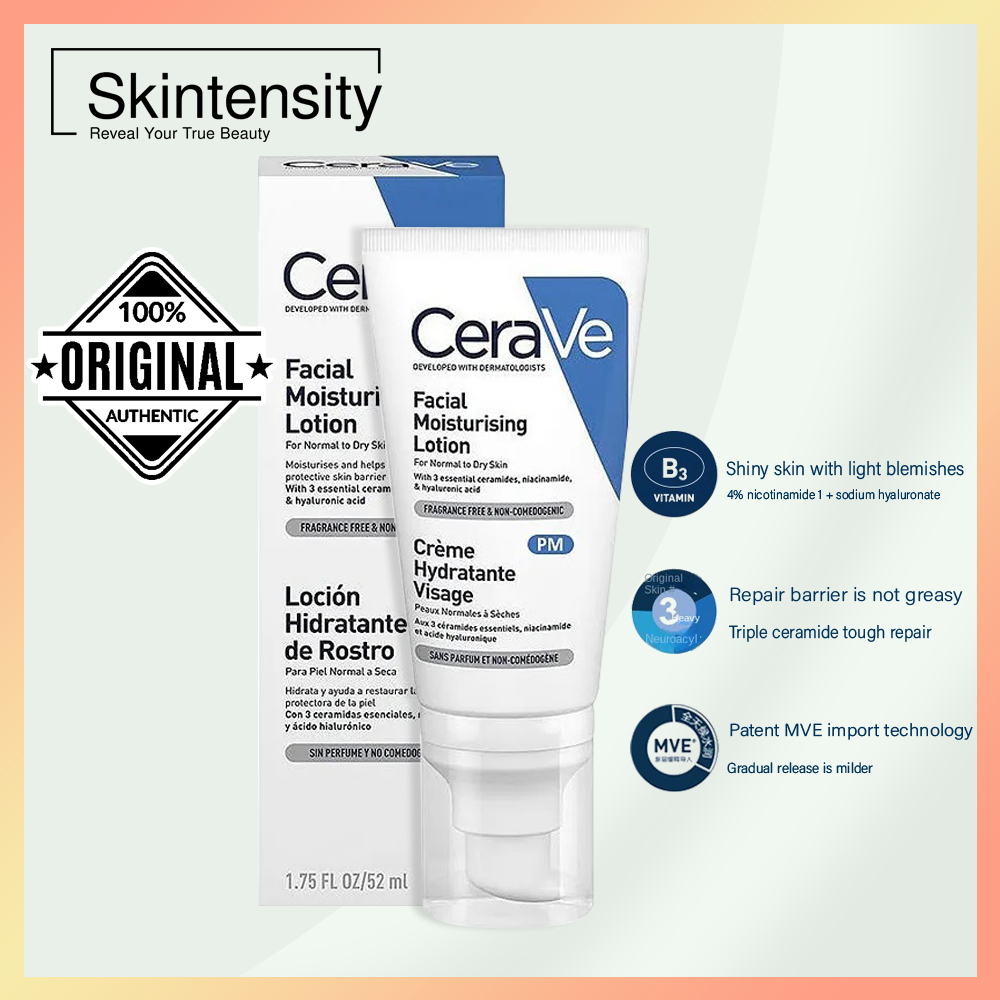 CeraVe Facial Moisturising Lotion 52ml | Shopee Philippines