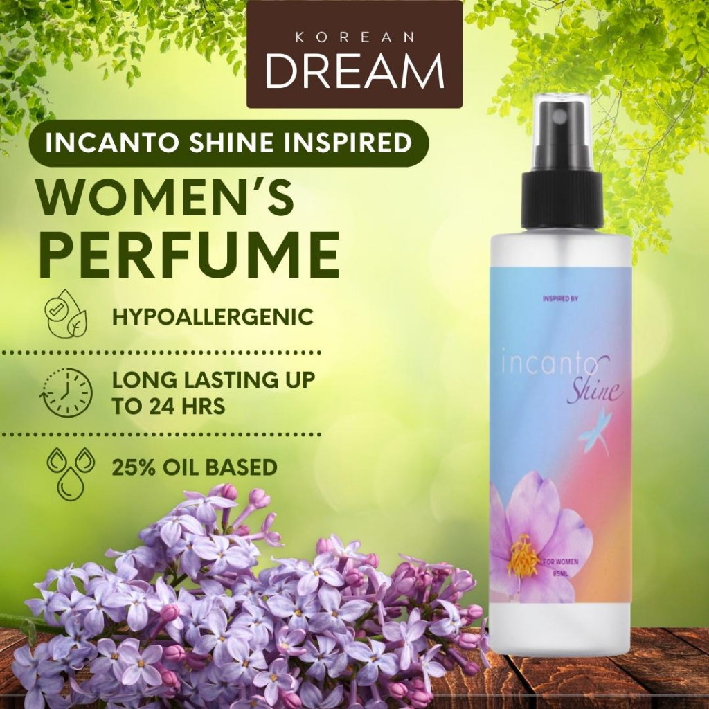 Incanto Shine Inspired Scent Oil Based Women Perfume with Long Lasting Girl Fragrance 85ml ...