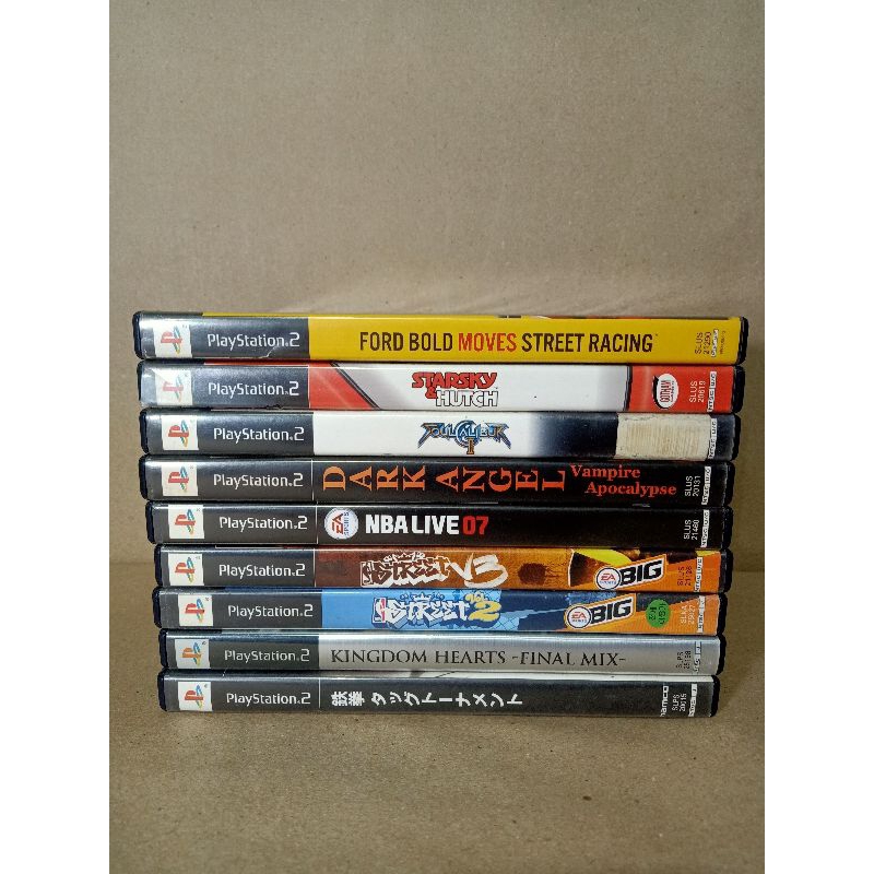 Ps2 Playstation 2 Original CD Game Games English Batch 1 | Shopee ...