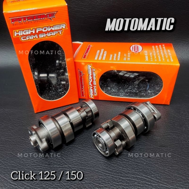 CLICK 125/150, PCX/ADV150 | Pitsbike Cams / Racing Camshaft (4.6mm & 5.4mm) | Shopee Philippines