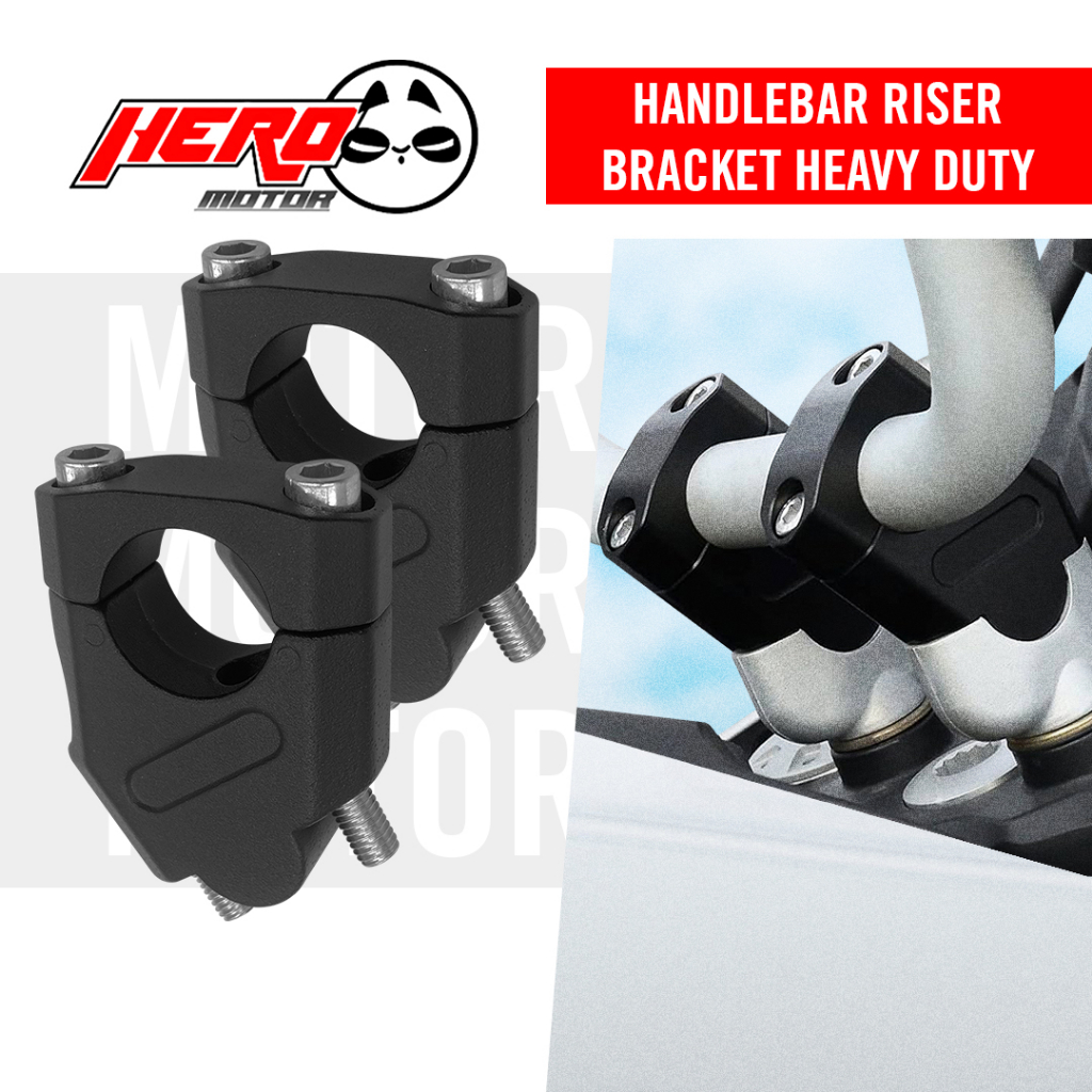 Handlebar Riser Bracket Heavy Duty Aluminum Alloy Universal Made in ...
