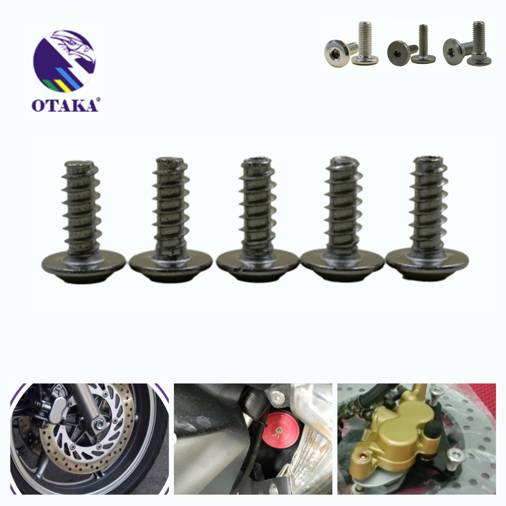 OTAKA MOTORCYCLE STAINLESS DISC BOLT (JAPAN QUALITY) | Shopee Philippines
