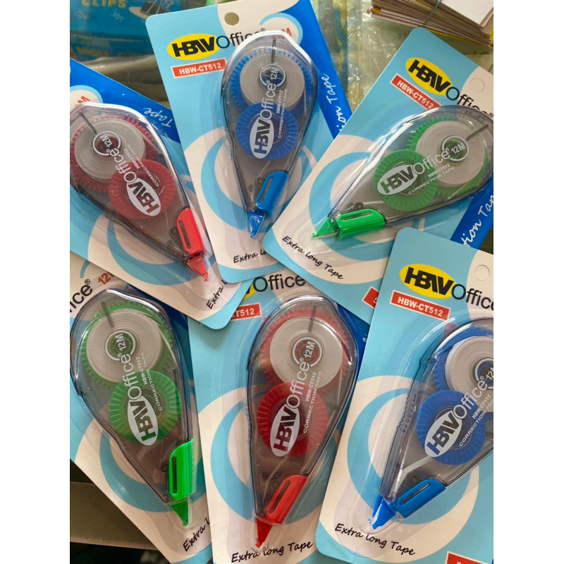 HBW Correction tape CT-512 12 meters | Shopee Philippines