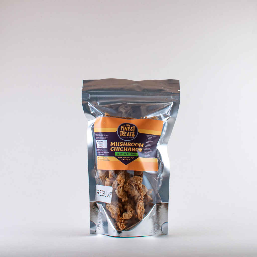20 PIECE RESELLER'S PACKAGE PRICE - Mushroom Chicharon 50grams/100grams ...