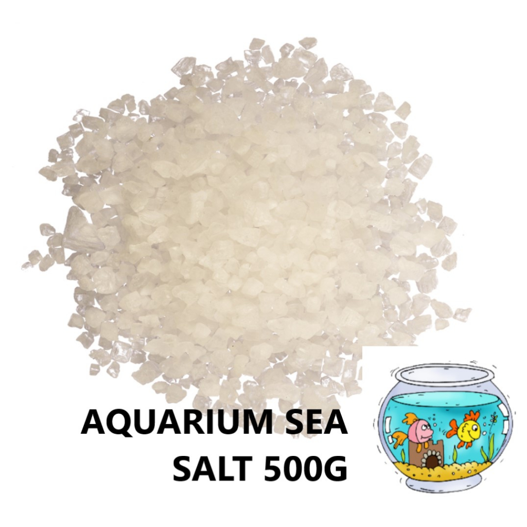 Aquarium Marine Sea Salt Mix Fish Tank Instant Sea Saltwater 500g ...