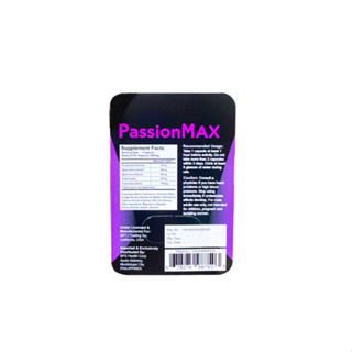 PassionMax Herbal Supplement for Men 1 Capsule x 500 mg | Shopee Philippines