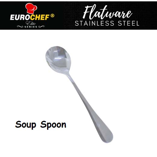 Eurochef Heavy-duty TB10 Soup Spoon That made Of High-quality Stainless ...