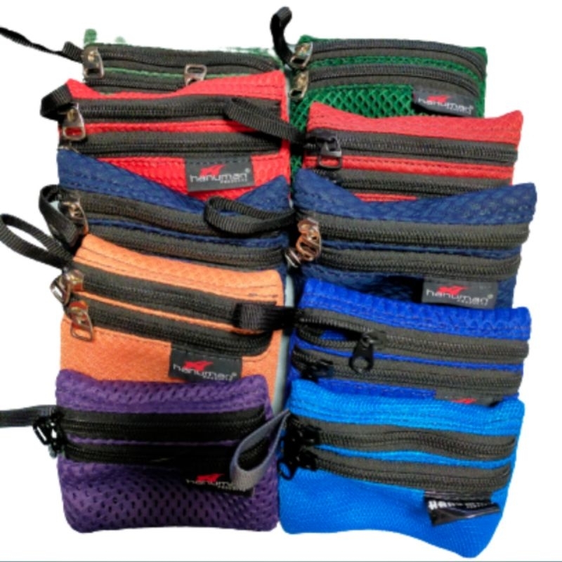 Hanuman coinpurse double zip 10s assorted colors (random) | Shopee ...