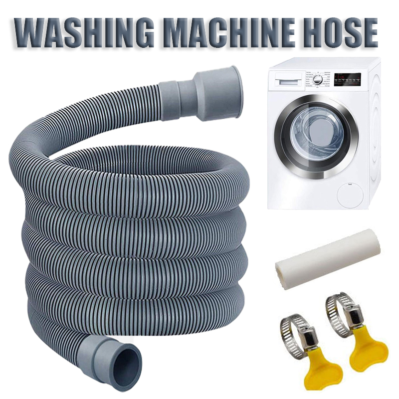 Washing Machine Hose Drain ExtensionWith Connector Universal Drain Hose ...