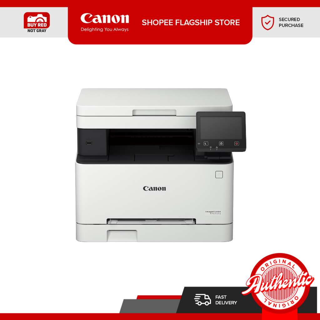 Canon Printer Laser MF641CW Multi-function A4 Colour 3in1 Gigabit LAN ...