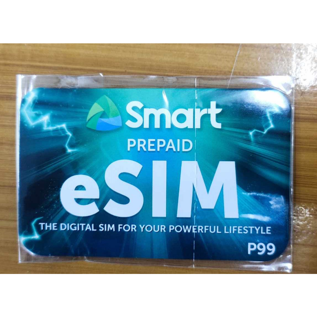 Smart Prepaid eSim (E-sim with free data) | Shopee Philippines