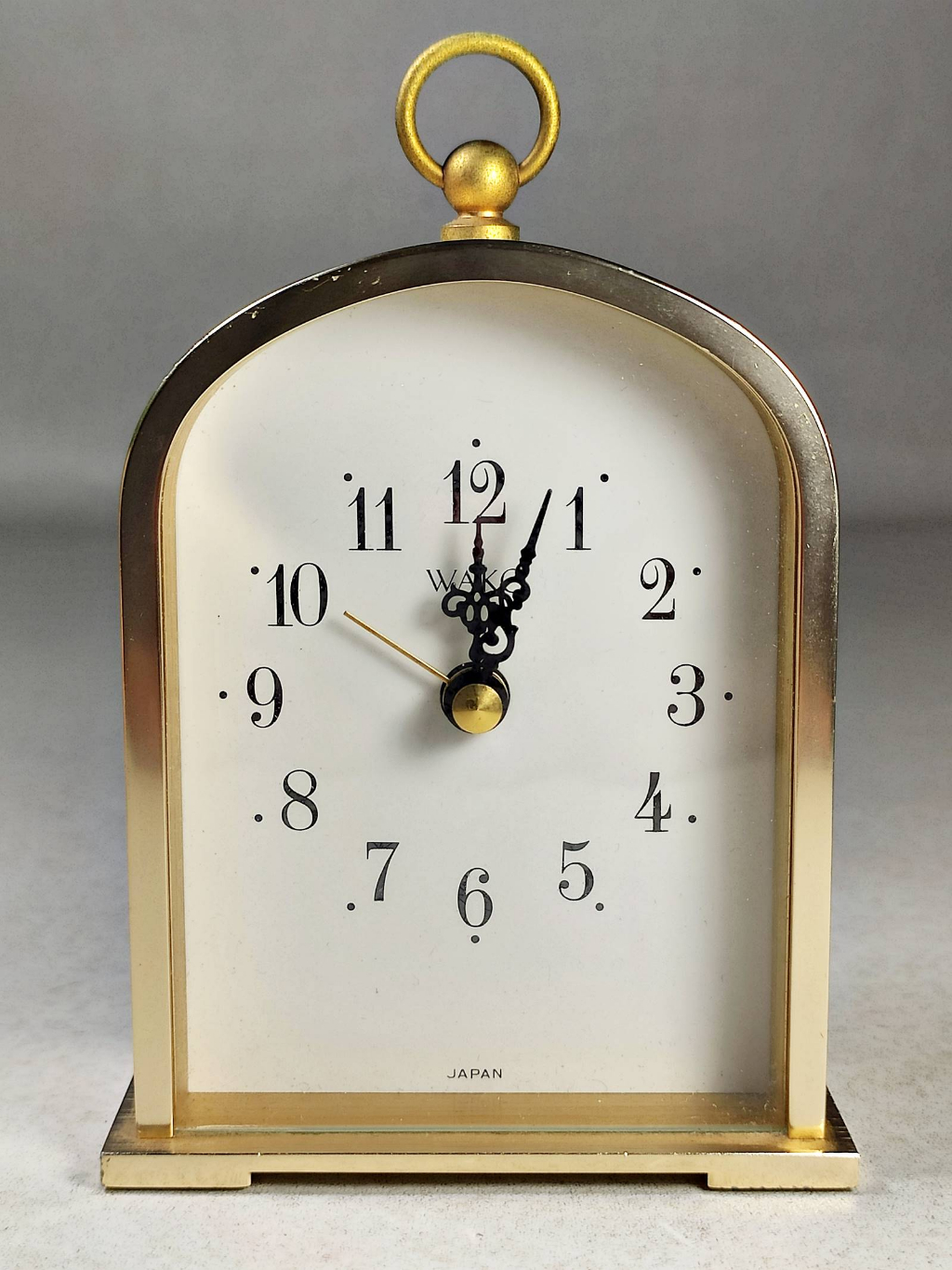 VINTAGE LUXURY WAKO WATCH JAPAN TABLE CLOCK ALARM DECOR | Shopee ...