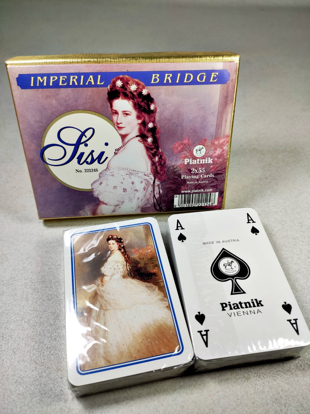 VINTAGE PIATNIK PLAYING CARDS 2X55 LISSI IMPERIAL BRIDGE GAME NO. 221248 | Shopee Philippines