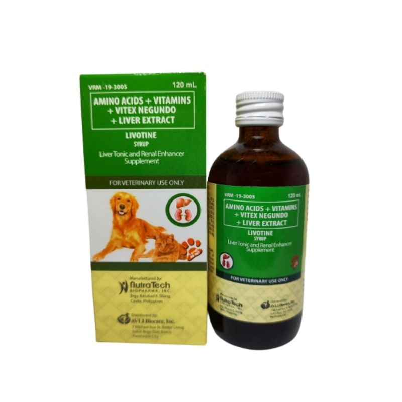 Livotine Liver Tonic and Renal Enhancer Syrup 120ml [Livotine] | Shopee ...