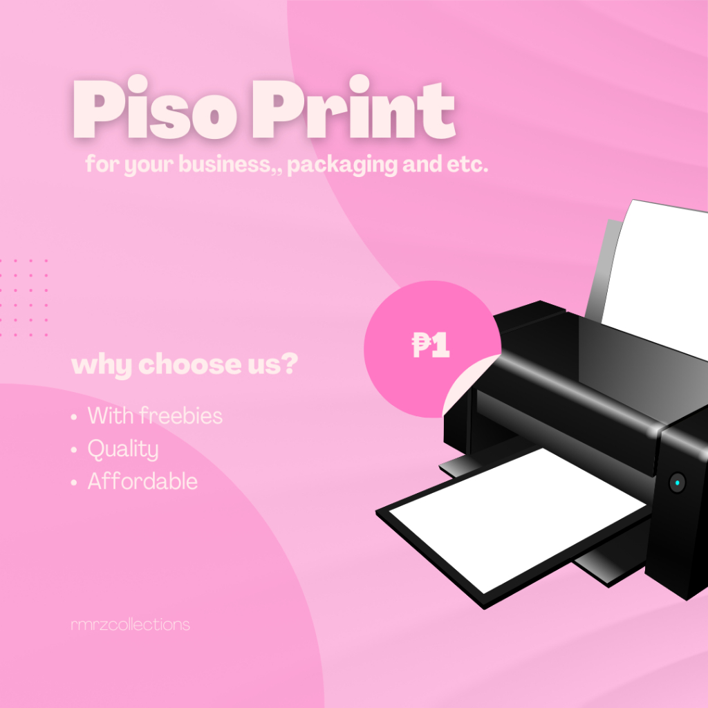 Piso Print Customized Thank you Card | Business Card | Small Business ...