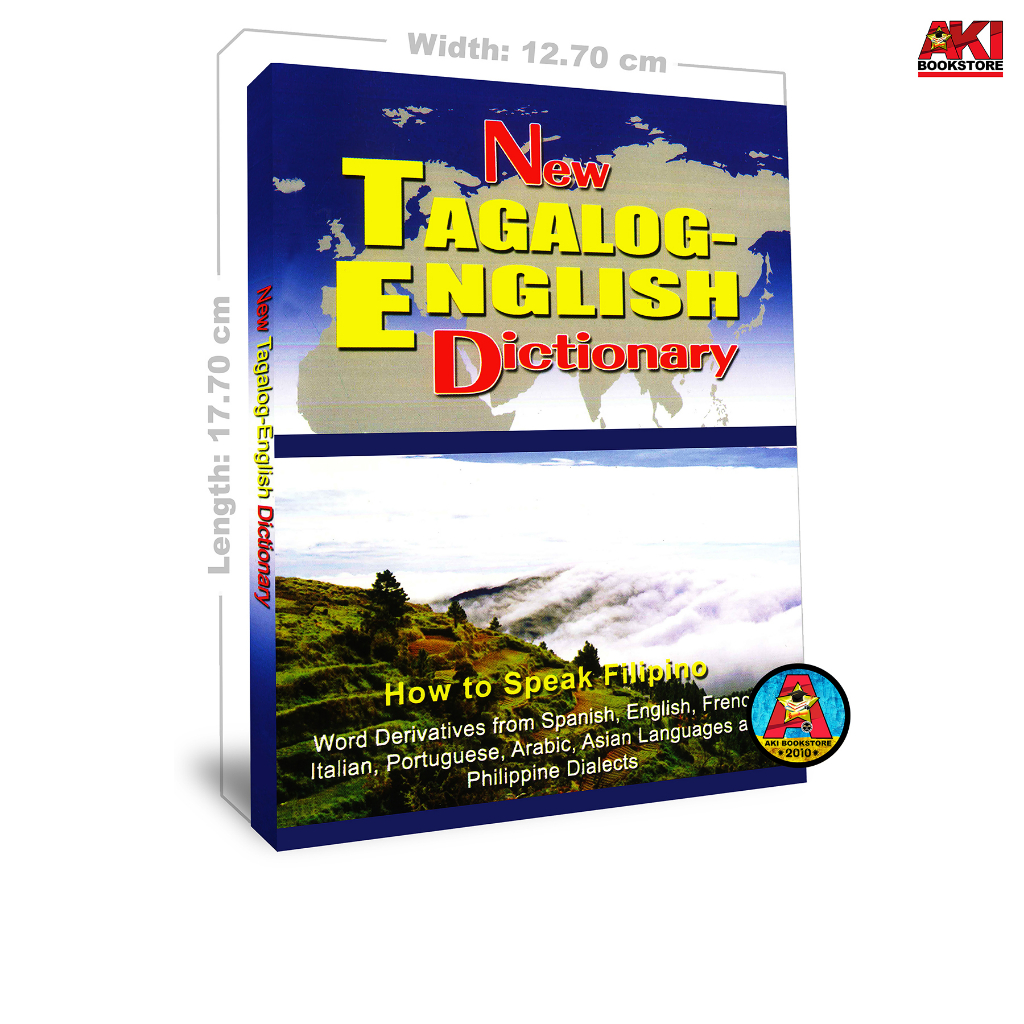 New Tagalog - English Dictionary: How To Speak Filipino | Shopee ...