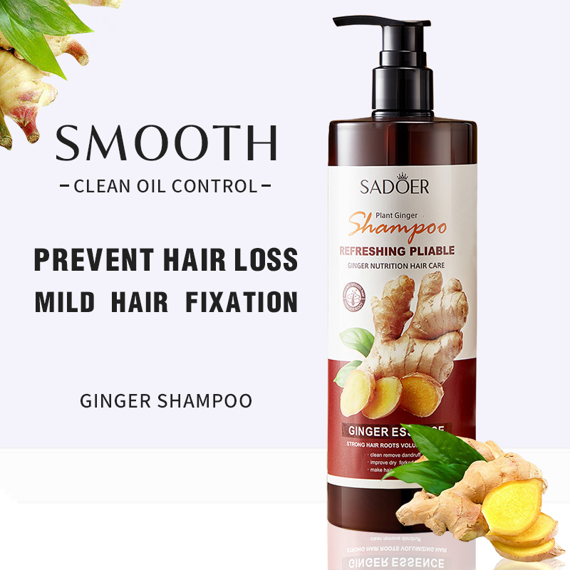 Ginger Hair Shampoo Anti Hair Loss Nourish Hair Fast Growth Shampoo ...