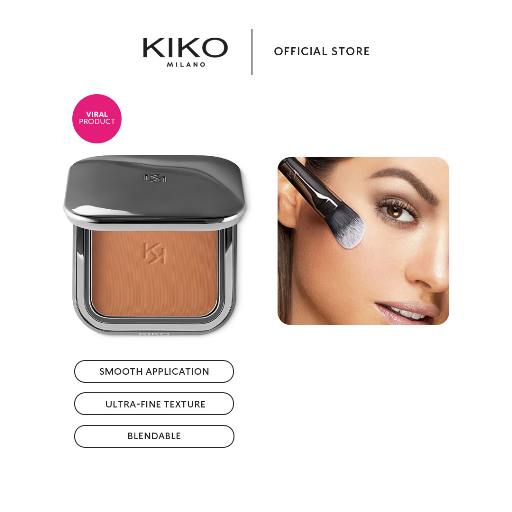 KIKO Milano Flawless Fusion Bronzer Powder | Shopee Philippines
