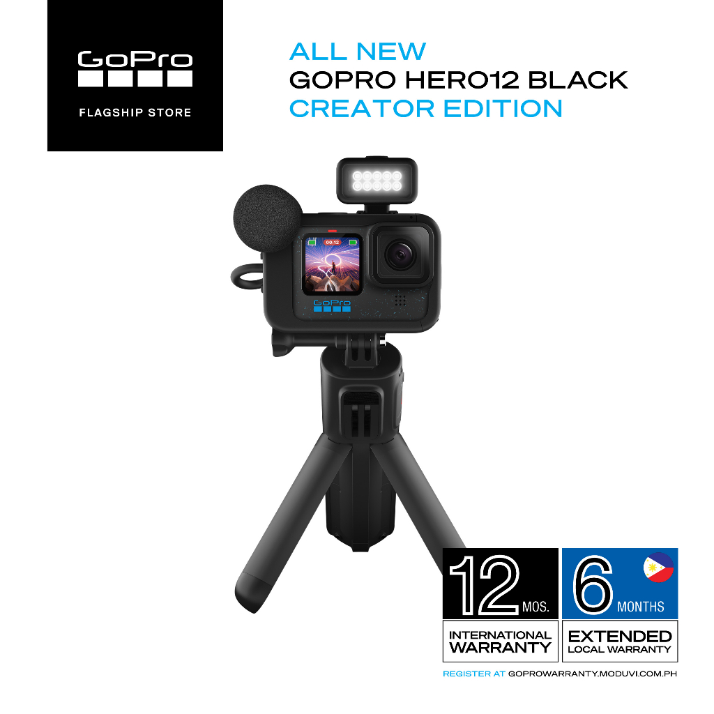 GoPro HERO12 Black Creator Edition | Shopee Philippines