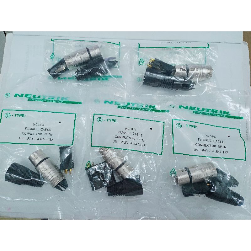 XLR male & female Connector PL55 plug neutrik | Shopee Philippines
