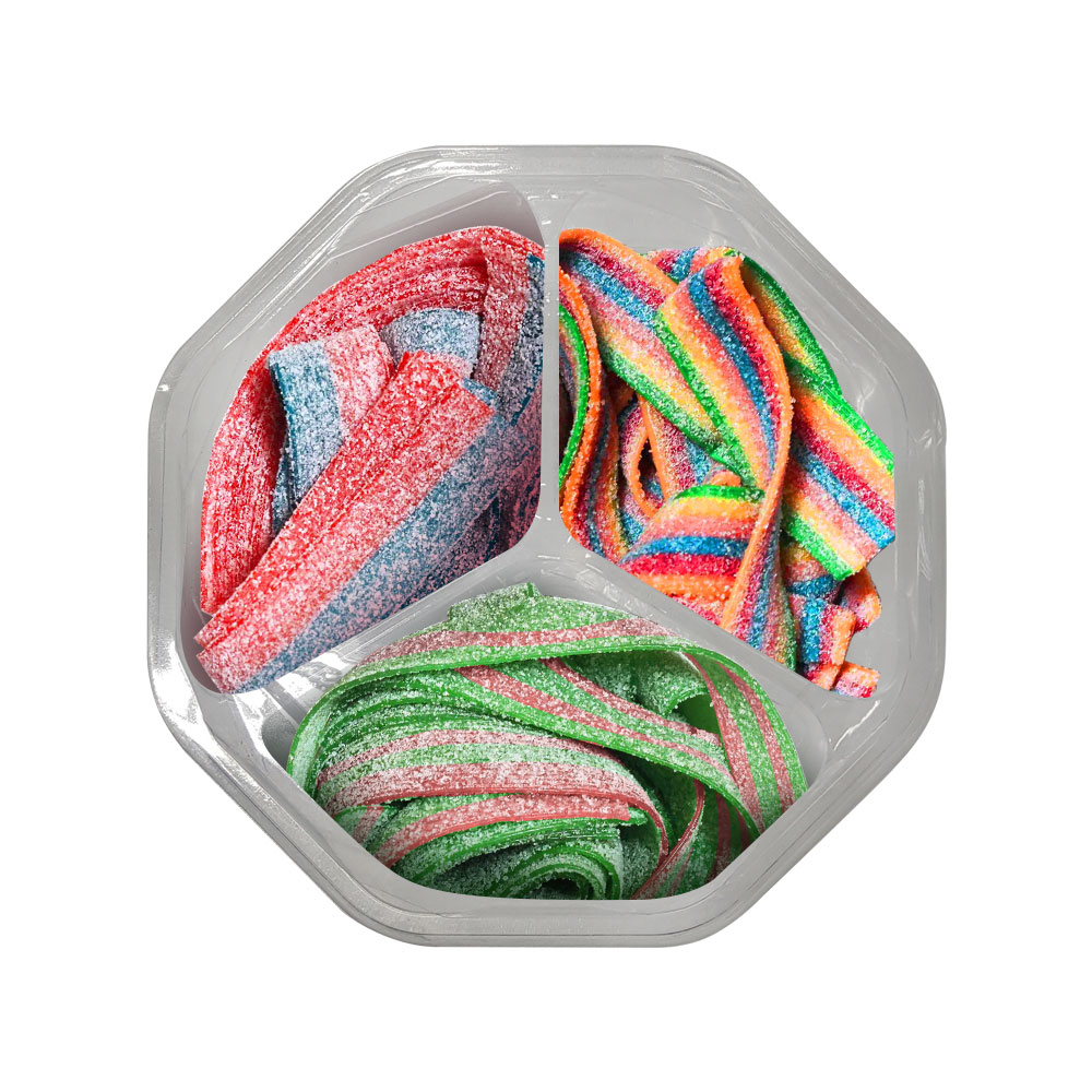 Snack Tray: Sour Belts Duo Flavor 300g | Shopee Philippines