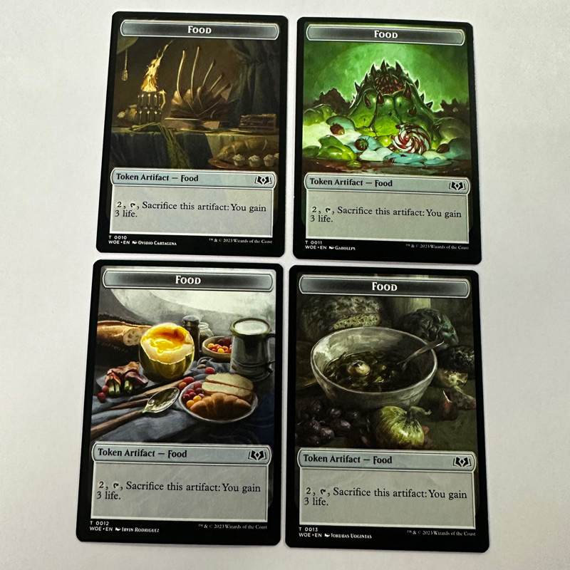 FOOD TOKEN | WOE WILDS OF ELDRAINE | MH2 MODERN HORIZONS 2 | MTG MAGIC THE GATHERING | Shopee ...