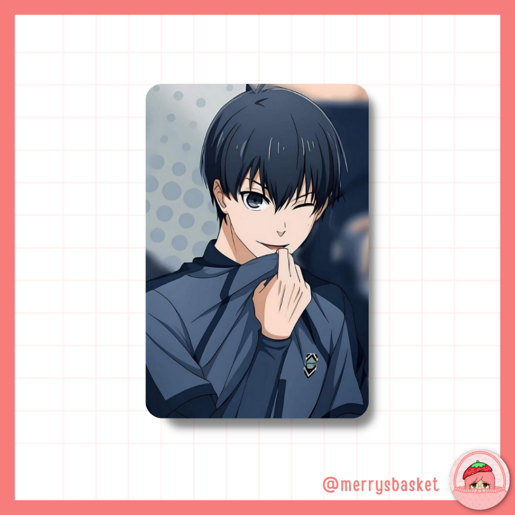 BLUE LOCK TRAINING ANIME PC PHOTOCARD UNOFFICIAL FANMADE LOMO PRINT ...