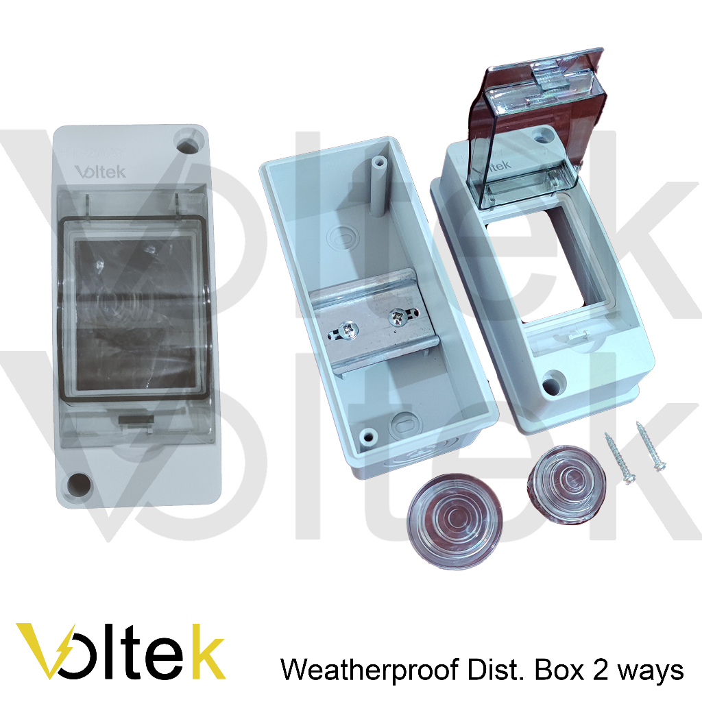 Weatherproof Distribution Box for Miniature Breaker Plastic Enclosure ...