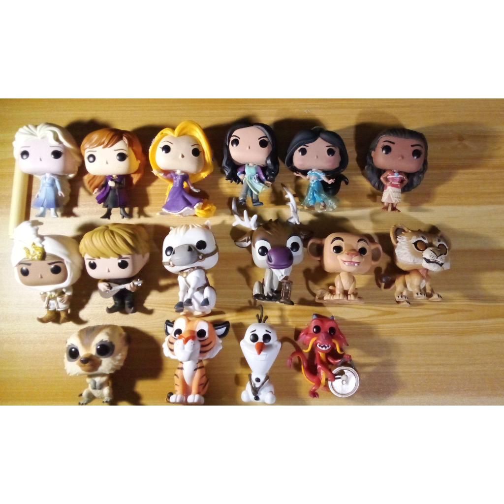 FUNKO POP: Assorted Disney's Mulan, Moana, Frozen,The Lion King ...