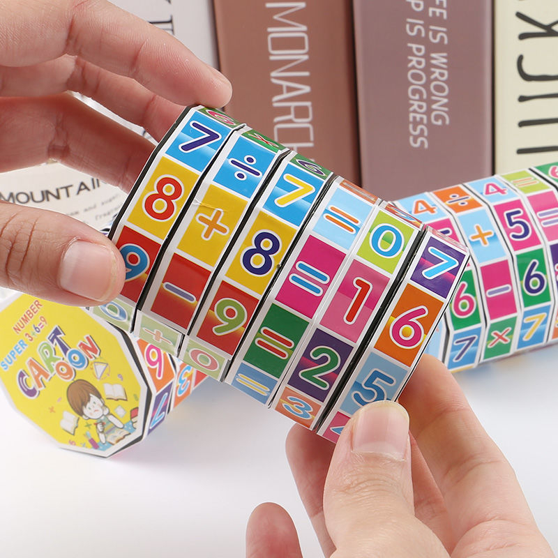 Rubics Cube Early Educational Toys for Kids Arithmetic Rubiks Cube Math ...
