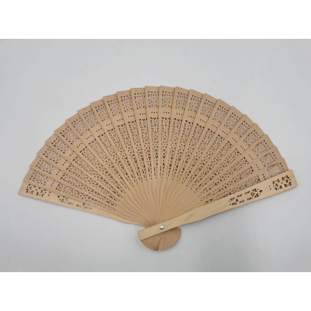 Vintage Folding Bamboo fan Original Wooden Carved Hand Fan pamaypay ...