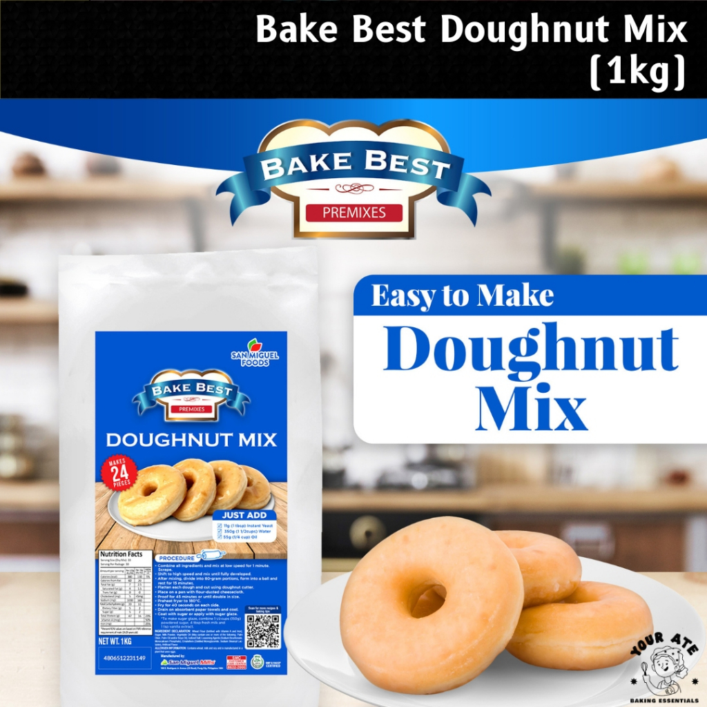 Bake Best Doughnut Mix (1kg) | Shopee Philippines