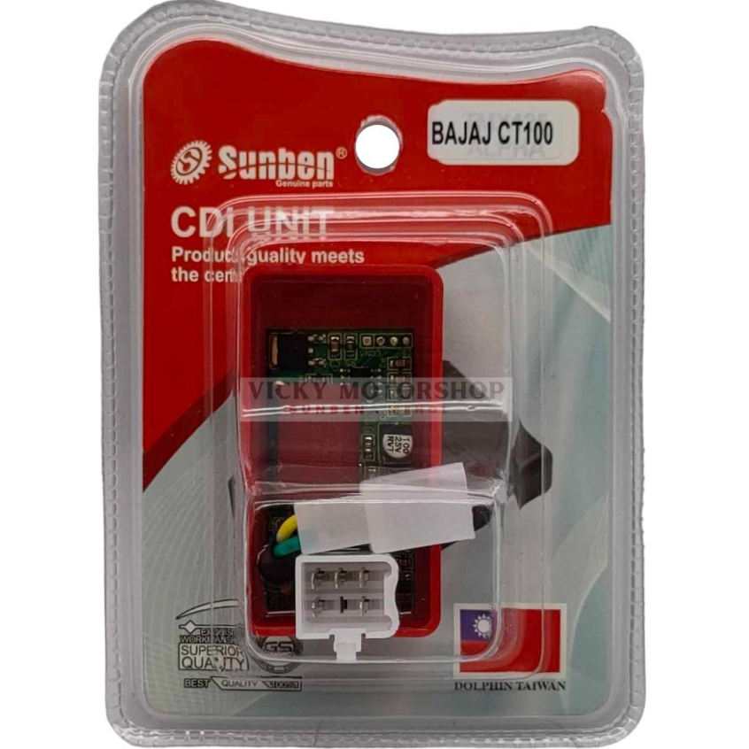SUNBEN CDI UNIT FOR MIO MIO SOUL BAJAJ CT100 CB125 XR125 XR150 YTX125 ...