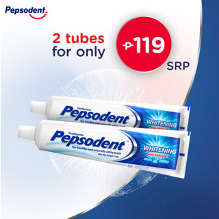 Pepsodent Toothpaste Whitening 190g Twin Pack | Shopee Philippines