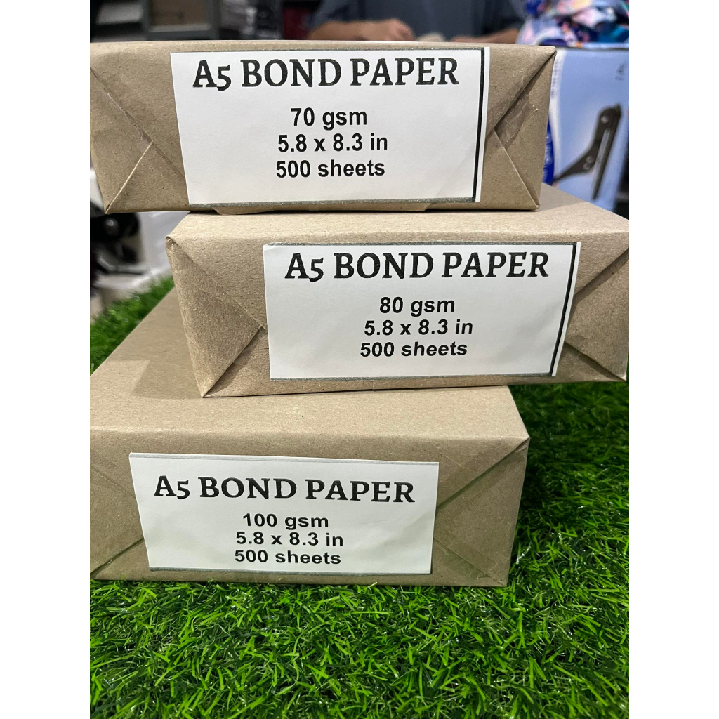 A5 A6 Bond Paper Machine Cut for Notebook Journals Notepads 70gsm 80gsm ...