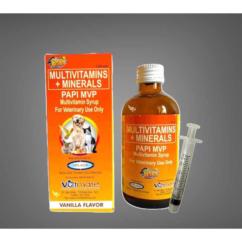 PAPI MVP Multivitamins and Minerals 120ml | Shopee Philippines