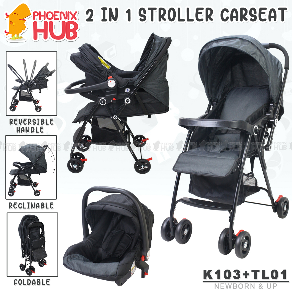 Phoenix Hub K103 Baby Stroller Car Seat Baby Travel System With Baby ...
