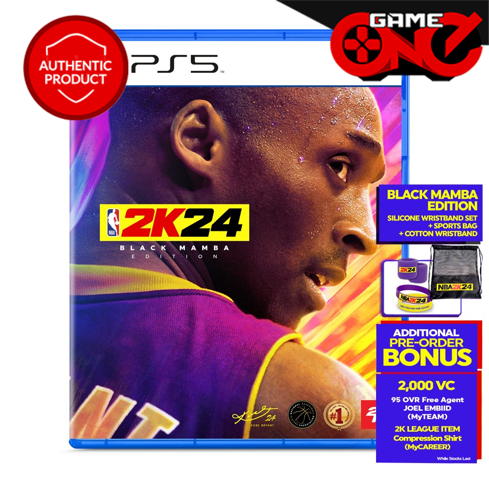 PlayStation PS5 NBA 2k24 Black Mamba Edition R3 | Shopee Philippines
