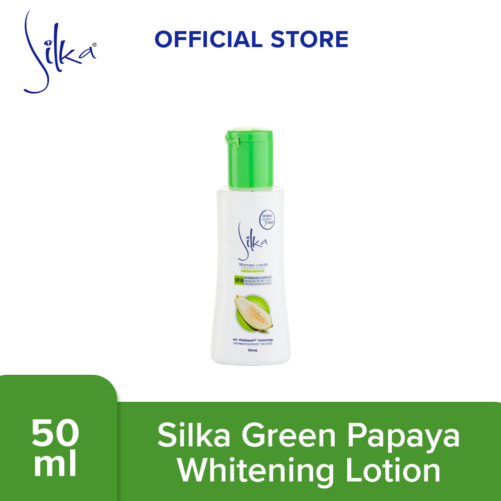 Silka Green lotion 50ml whitening | Shopee Philippines