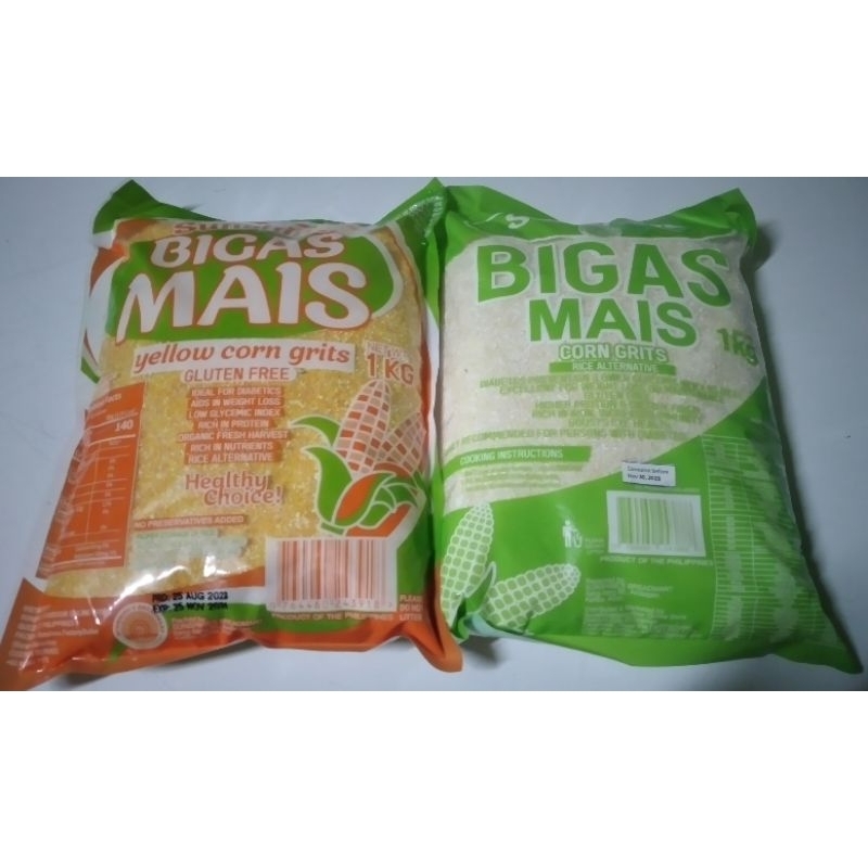 Gluten-Free Premium and Healthy White Corn and Yellow Corn Grits * Corn ...