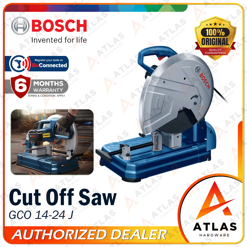 Bosch GCO 14-24 J Professional Metal Cut-off Saw Cut Off Machine 2400W ...