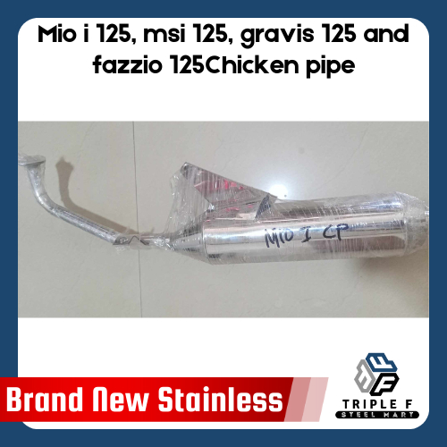 BRAND NEW | Mio i 125, msi 125, gravis 125 and fazzio 125 Chicken pipe ...