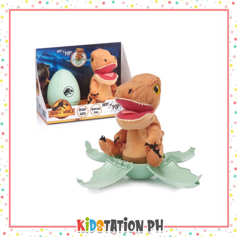 Jurassic World Drop N’ Pop Dino T-Rex | Shopee Philippines