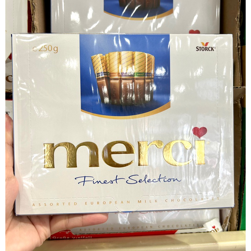 Merci Red/Blue Finest Selection Chocolate 250g | Shopee Philippines