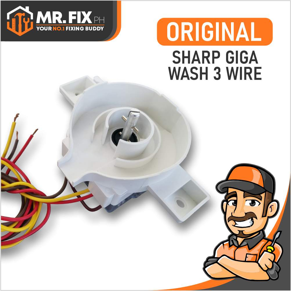 Sharp Giga 3 Wire Washing Machine Timer / Wash Tsunami / Original / Best Quality | Shopee ...