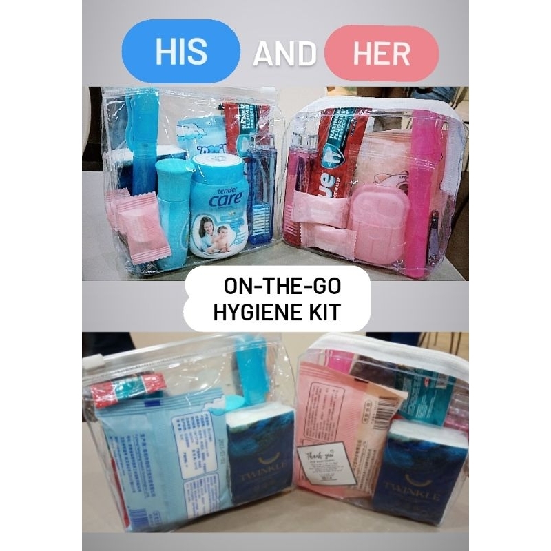 TEENS/ADULT HYGIENE KIT/TRAVEL ESSENTIALS/GROOMING KIT FOR HIS&HER ...