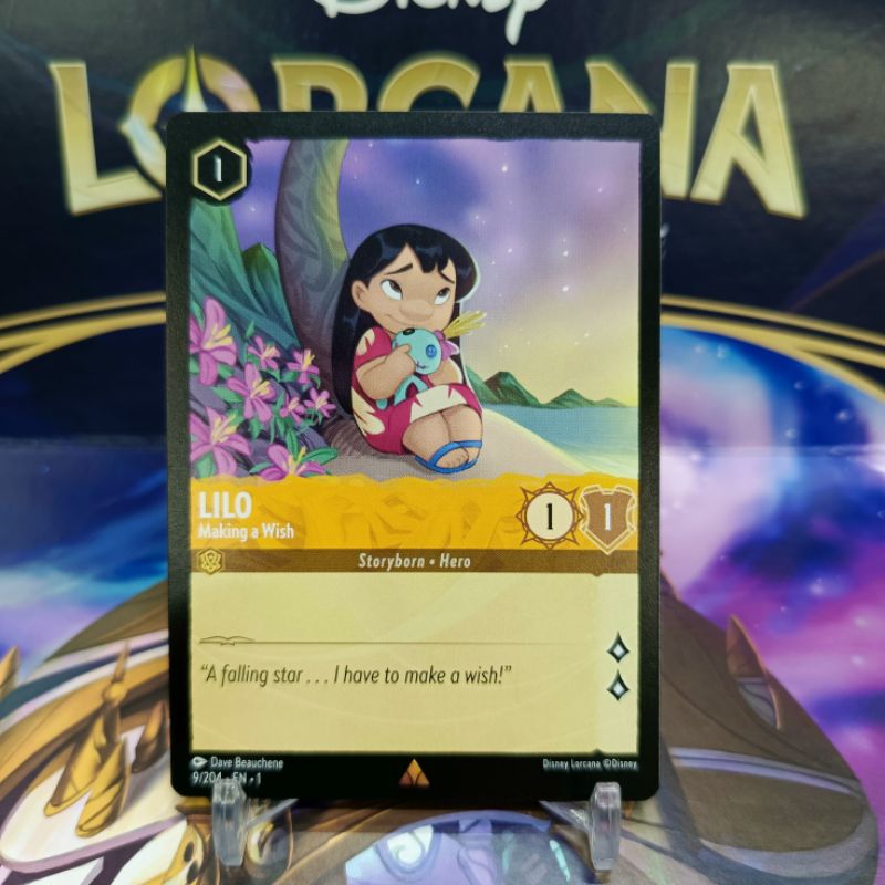 Lilo #9/204 - TCG Disney Lorcana The First Chapter Rare | Shopee ...